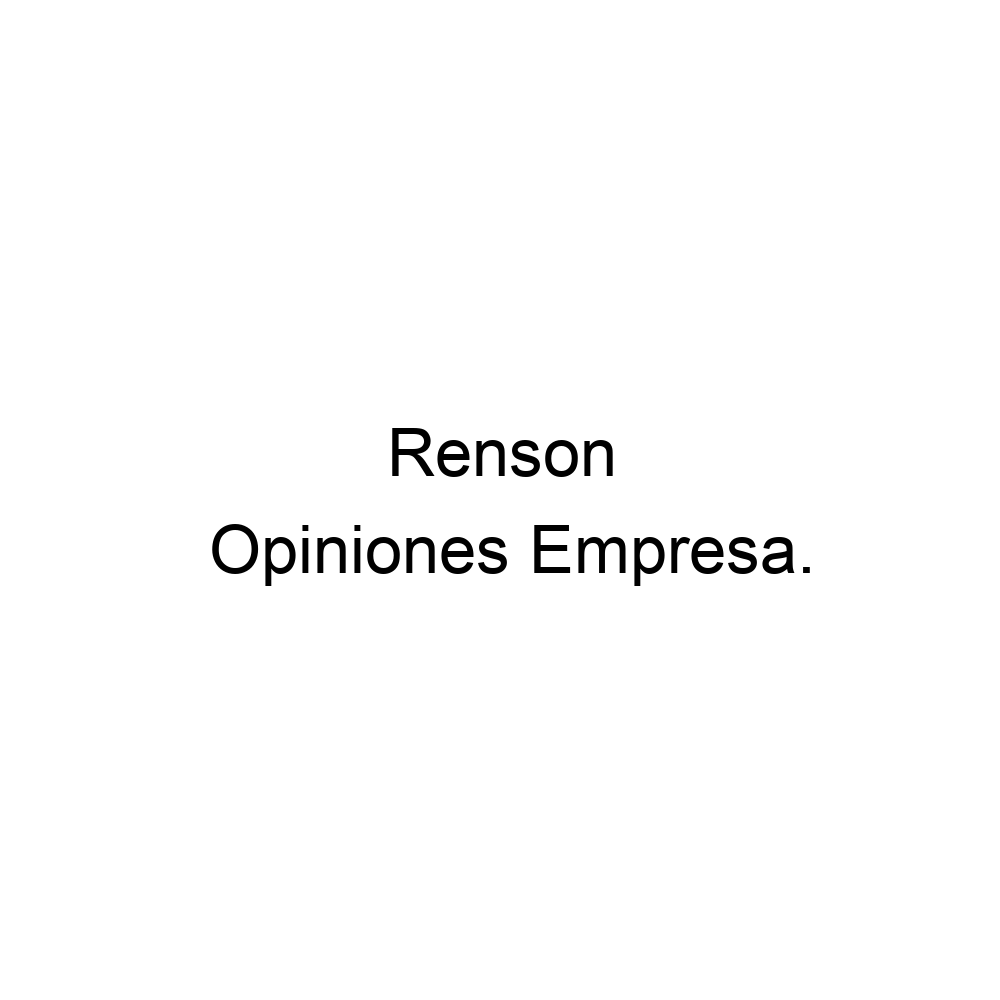 Opiniones Renson,